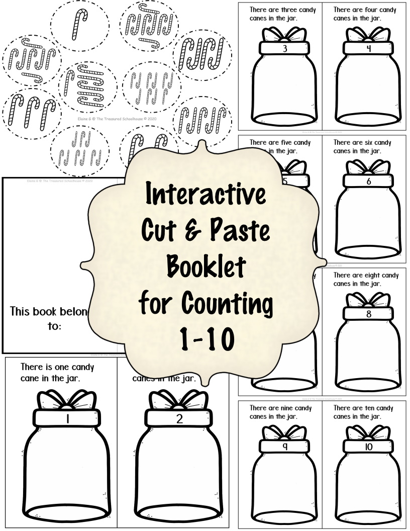 Candy Cane Math Pack - Classful