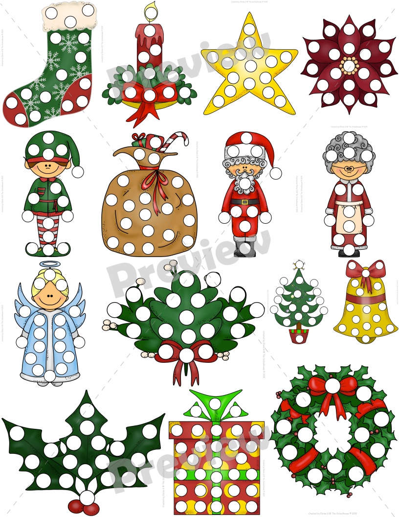 Christmas Do-A-Dot - Classful