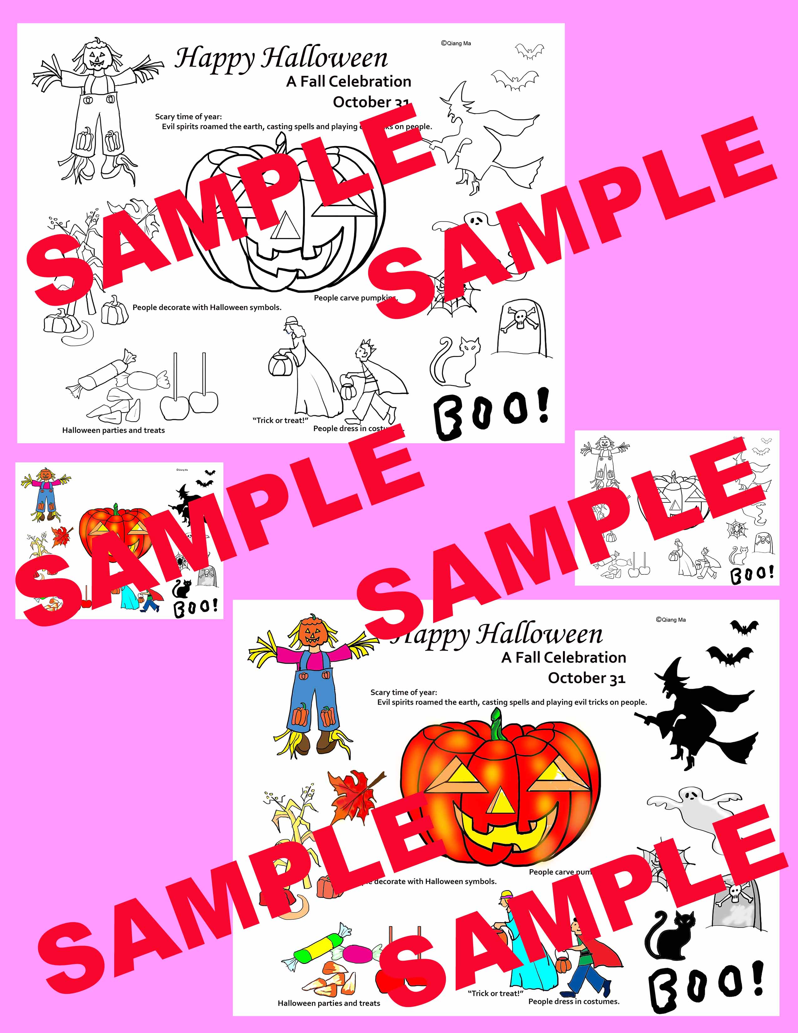 Close Reading- Halloween Is ... by Gail Gibbons - Classful