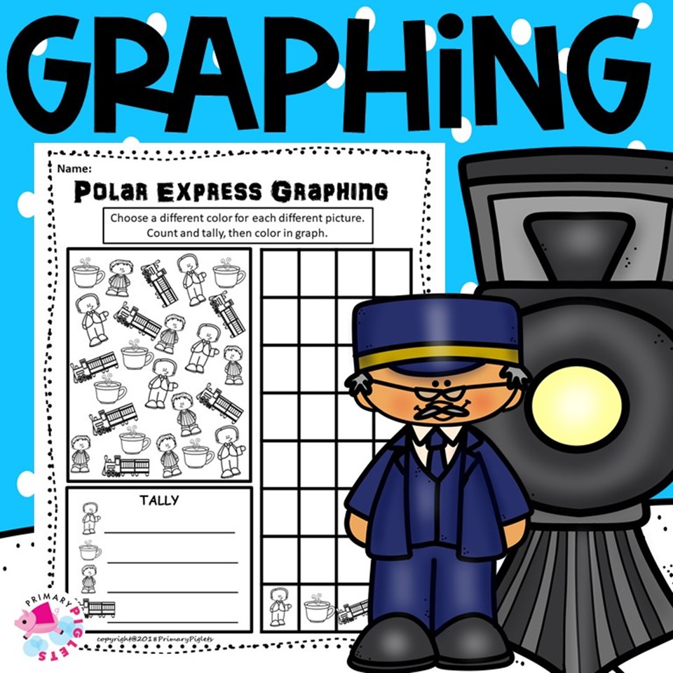 POLAR EXPRESS CHRISTMAS MATH GRAPHING ACTIVITIES - Classful