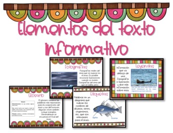 Elementos del texto informativo - Classful