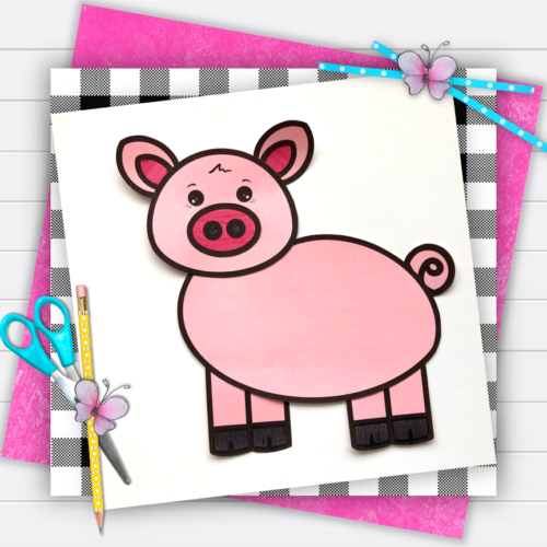 Pig Craft | Farm Animal Craft - Classful