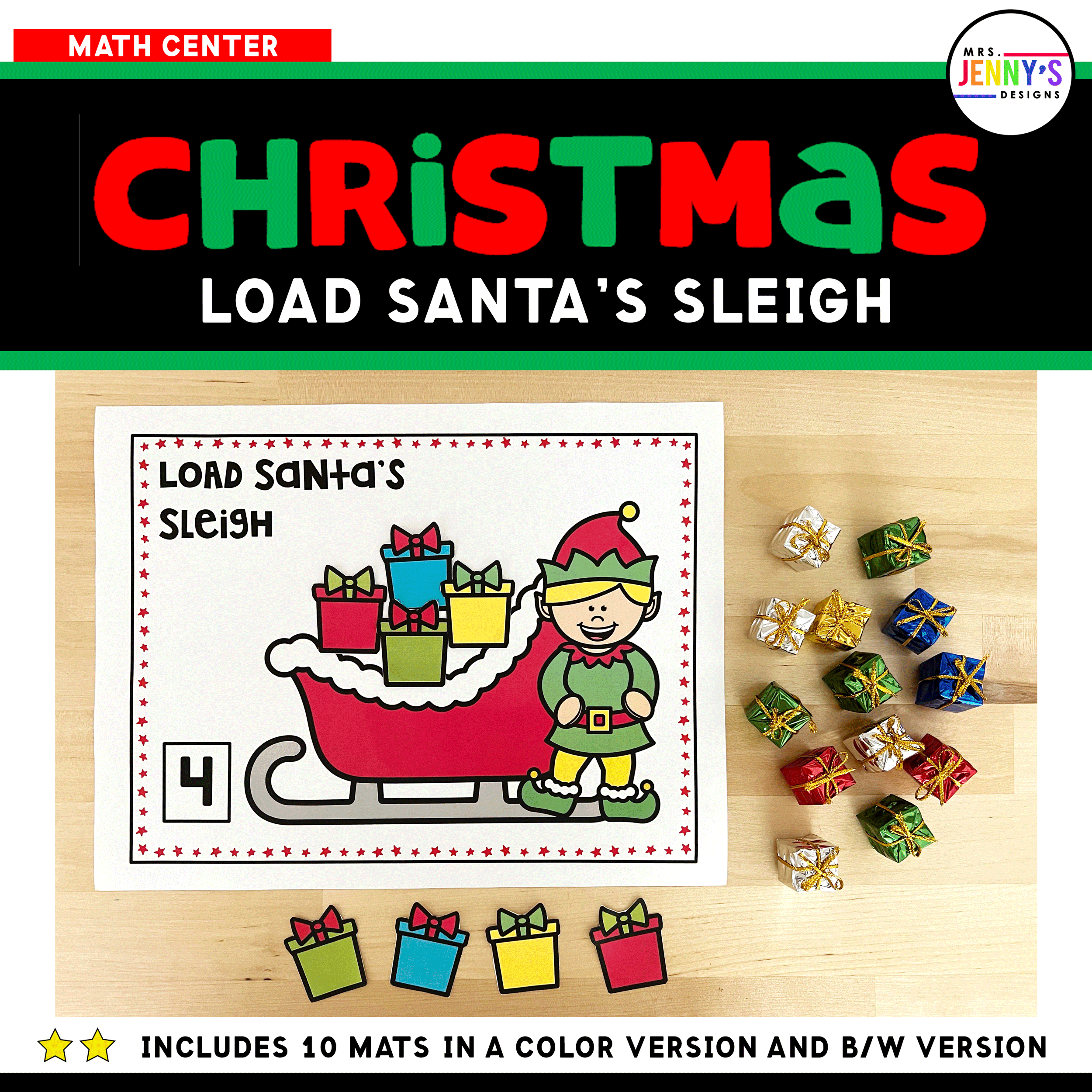 25 Christmas No Prep Worksheets & Activities for Preschool and ...
