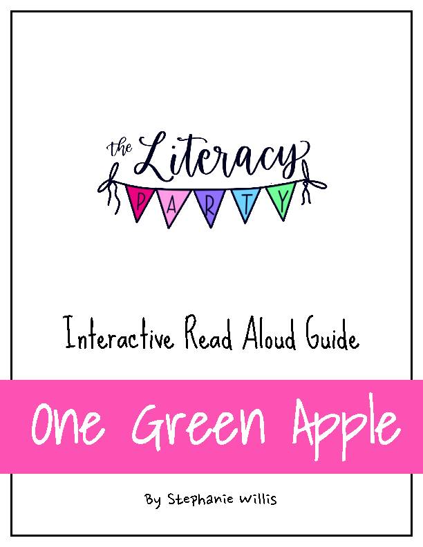 One Green Apple- Interactive Read Aloud Guide - Classful