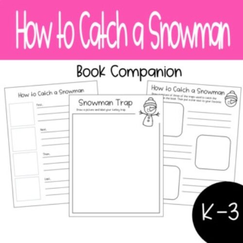 How to Catch a Snowman Book Companion - Classful