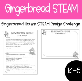 Gingerbread House STEAM Project - Classful