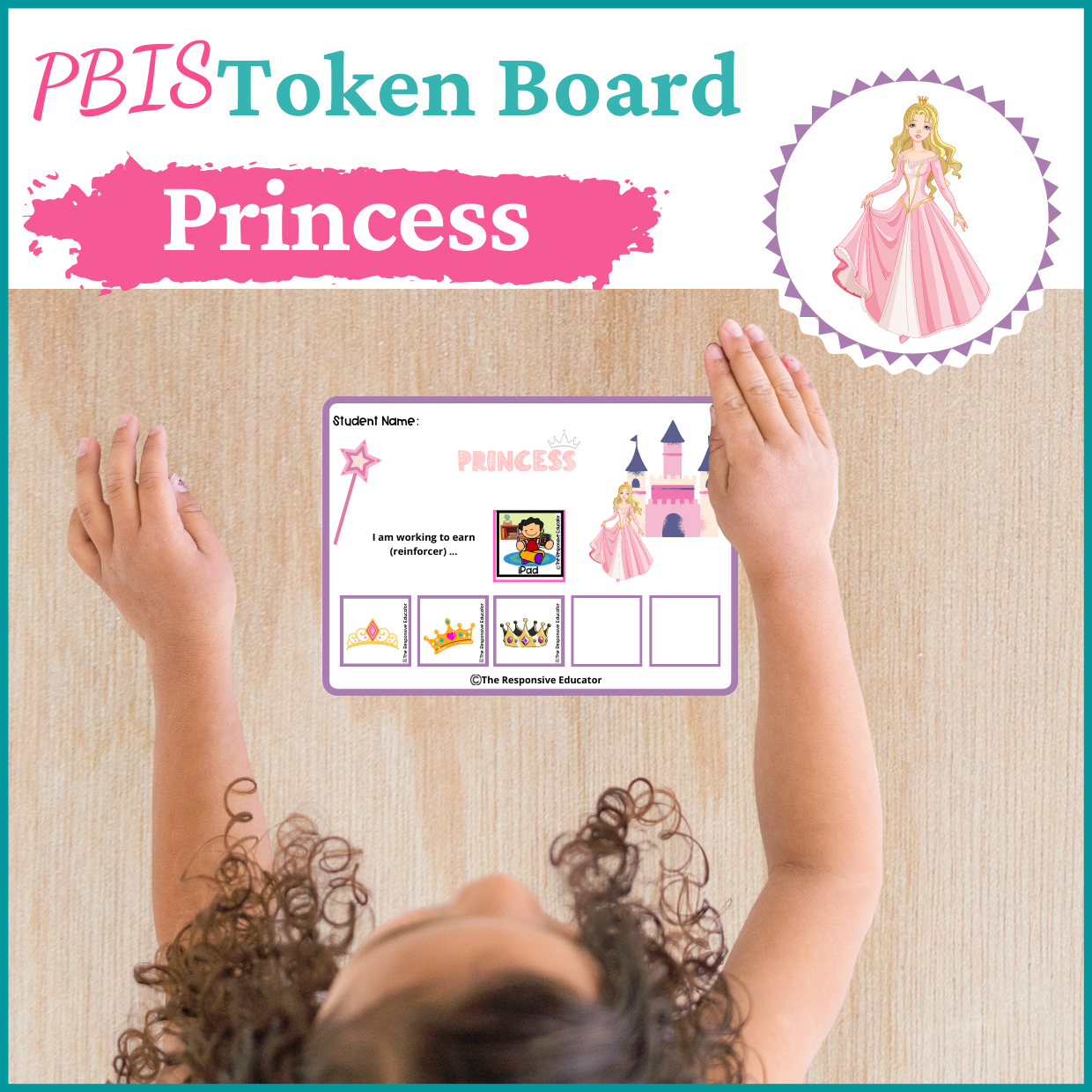 Princess Token Board (1) - Classful