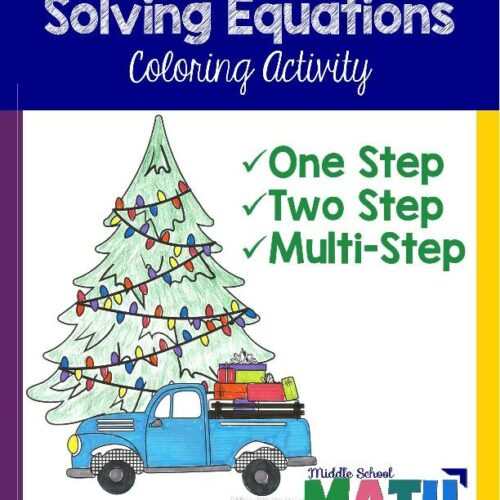 Christmas and Winter Solving One Step, Two Step, and Multi-Step ...