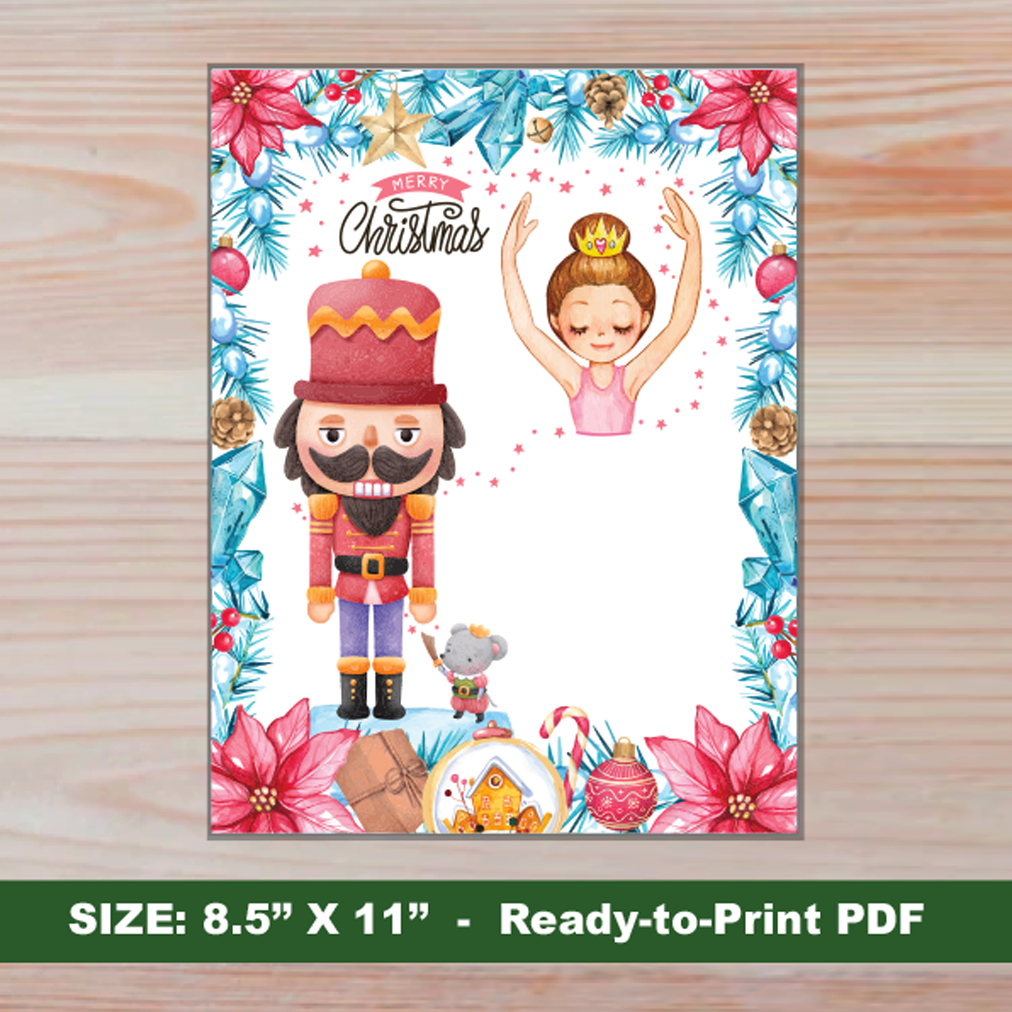 Christmas Handprint Art | Nutcracker & Ballerina Handprint Craft ...