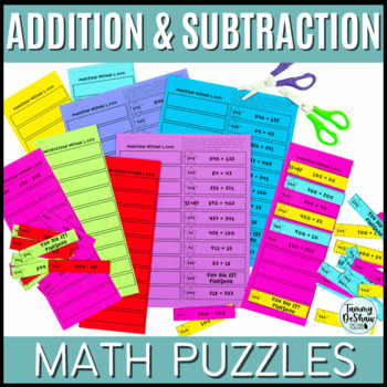 3rd Grade Addition and Subtraction Worksheet, Game, Puzzle, or Math ...