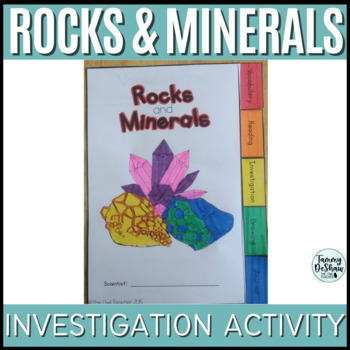 Rocks & Minerals Investigation Booklet with Differentiated Reading ...
