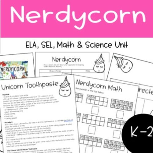 Nerdycorn Book Companion (Reading, Writing, SEL, Science & Math) - Classful