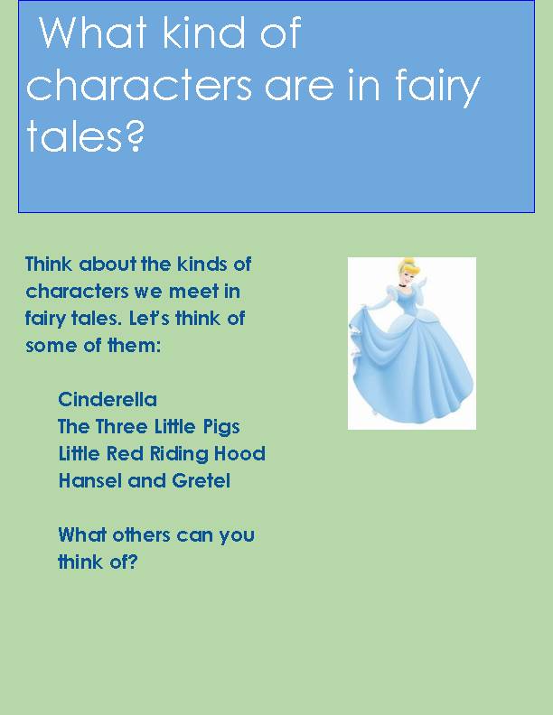 FAIRY TALE WRITING UNIT- FROM IDEA TO PUBLICATION - Classful