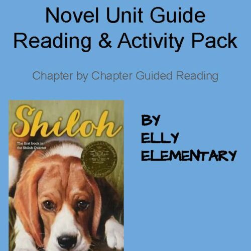 SHILOH READING LESSON PLANS NOVEL UNIT GUIDE - Classful