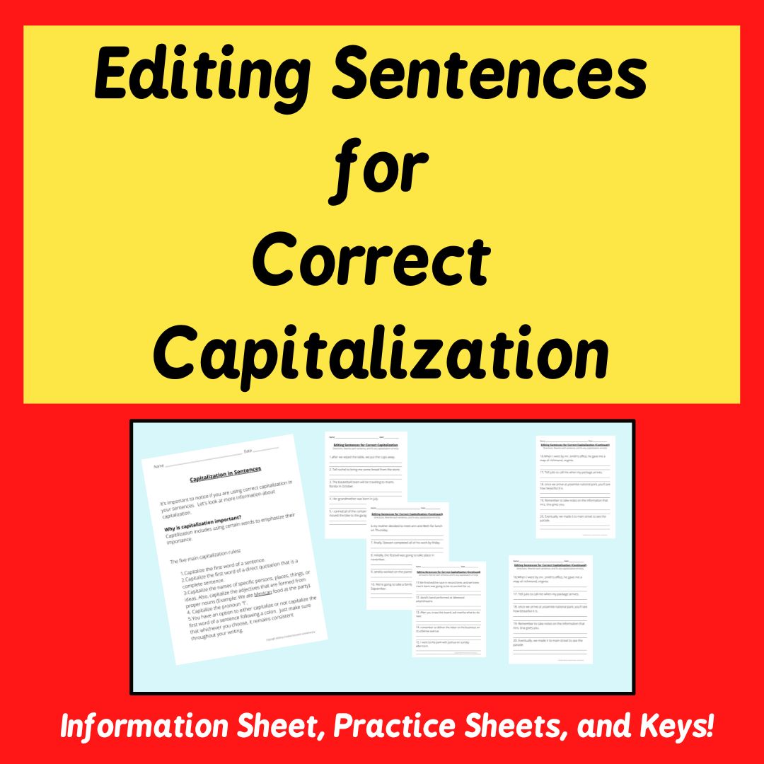ELA Sentence Writing Practice - Sentences Variation simple compound MS ...