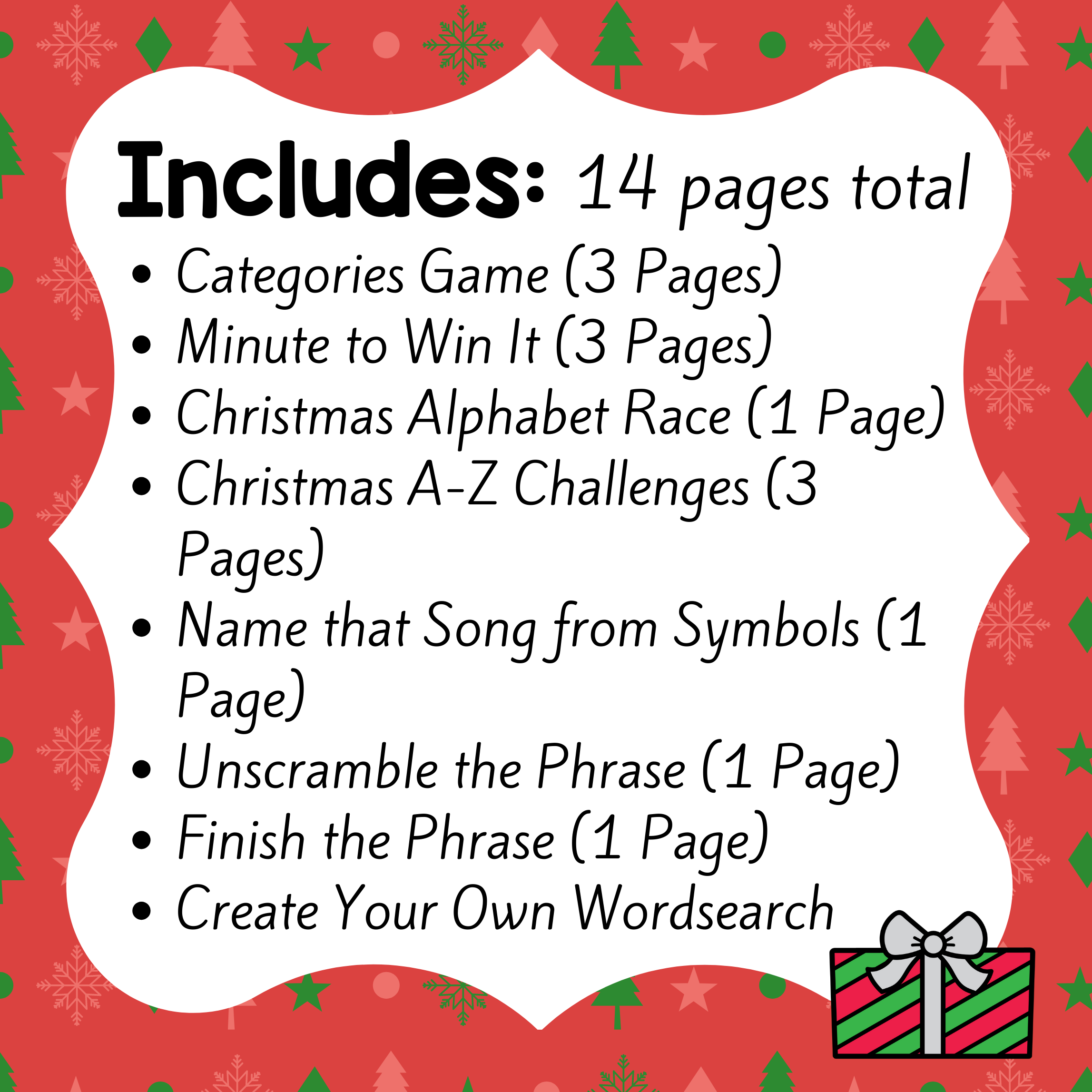 Christmas OT Handwriting Games and Activities - Classful