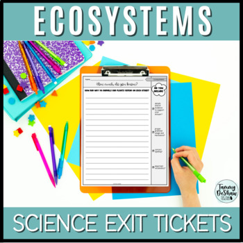 Ecosystems Science Writing Prompts - Classful