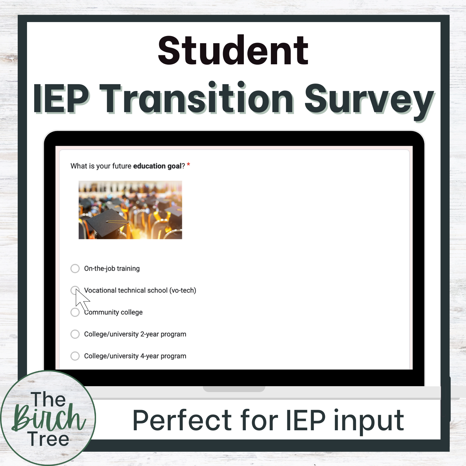 Student IEP Transition Survey - Classful