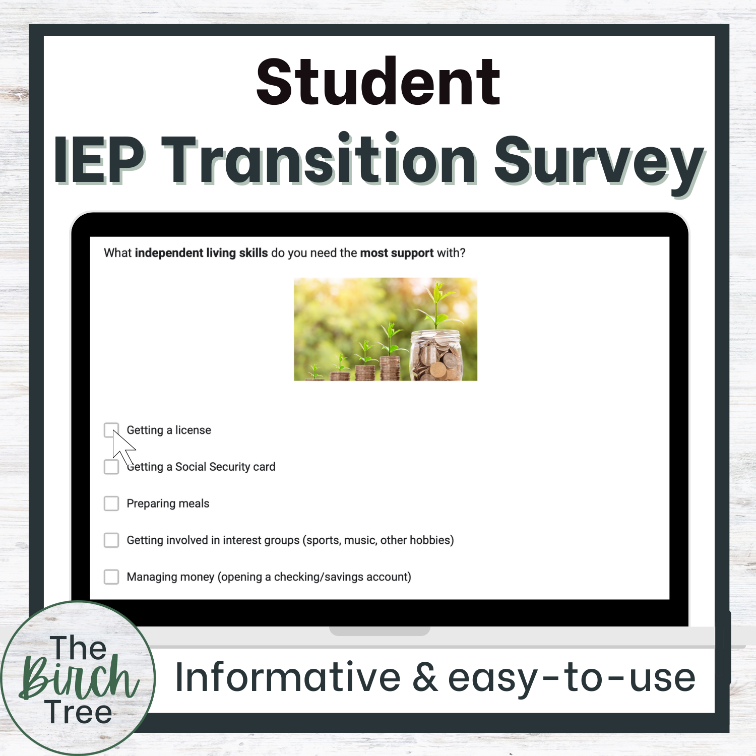 Student IEP Transition Survey - Classful