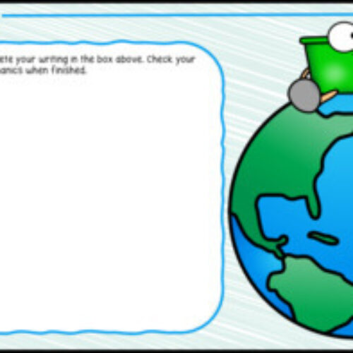 Earth Day Narrative Writing, Sequence Writing, Transitions in Writing ...