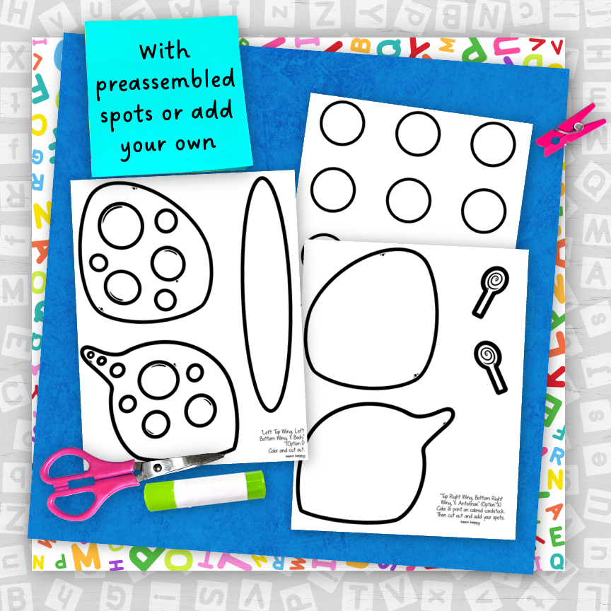 Butterfly Craft | Spring Craft | Insect Craft - Classful