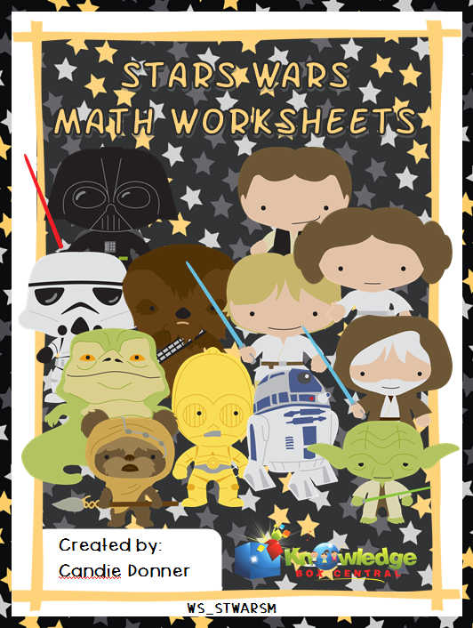 Star Wars Addition & Subtraction Math Worksheets - Classful