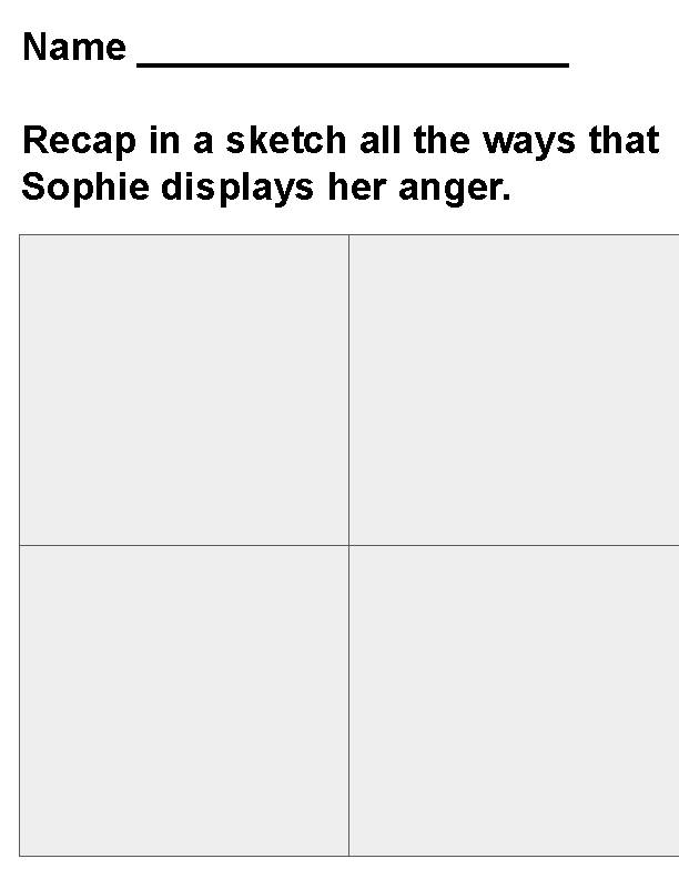 WHEN SOPHIE GETS ANGRY -- REALLY, REALLY, ANGRY READING RESOURCES ...