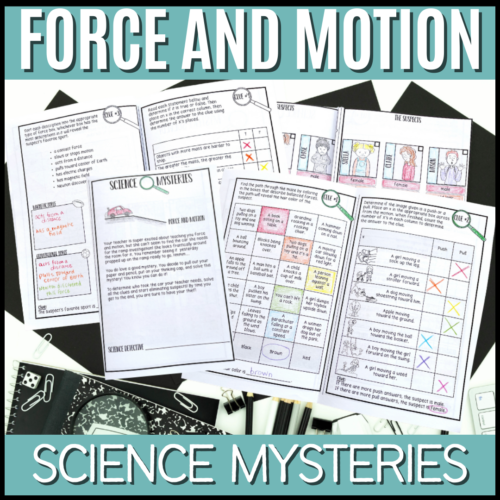 Force and Motion Science Mystery - Classful