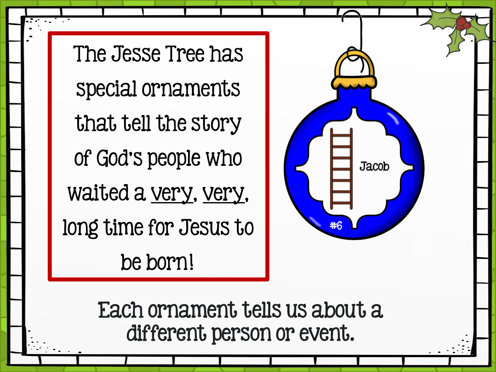 Jesse Tree Advent Activity , Bulletin Board, and Teaching Guide - Classful