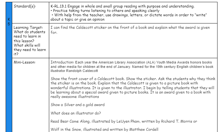 Year of Library Lesson Plans for Grades K-5 - Classful