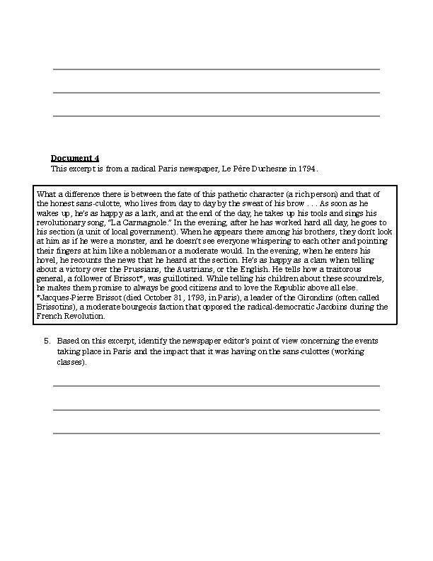 French Revolution- CRQ - Classful