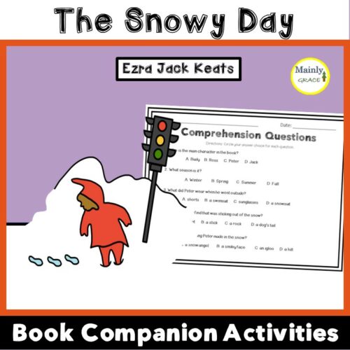 The Snowy Day- Book Companion Activities Elementary and Adapted for ...