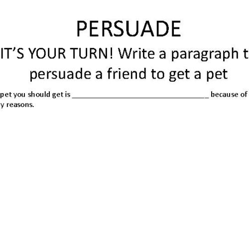 Author's Purpose Activities and writing prompts - Classful