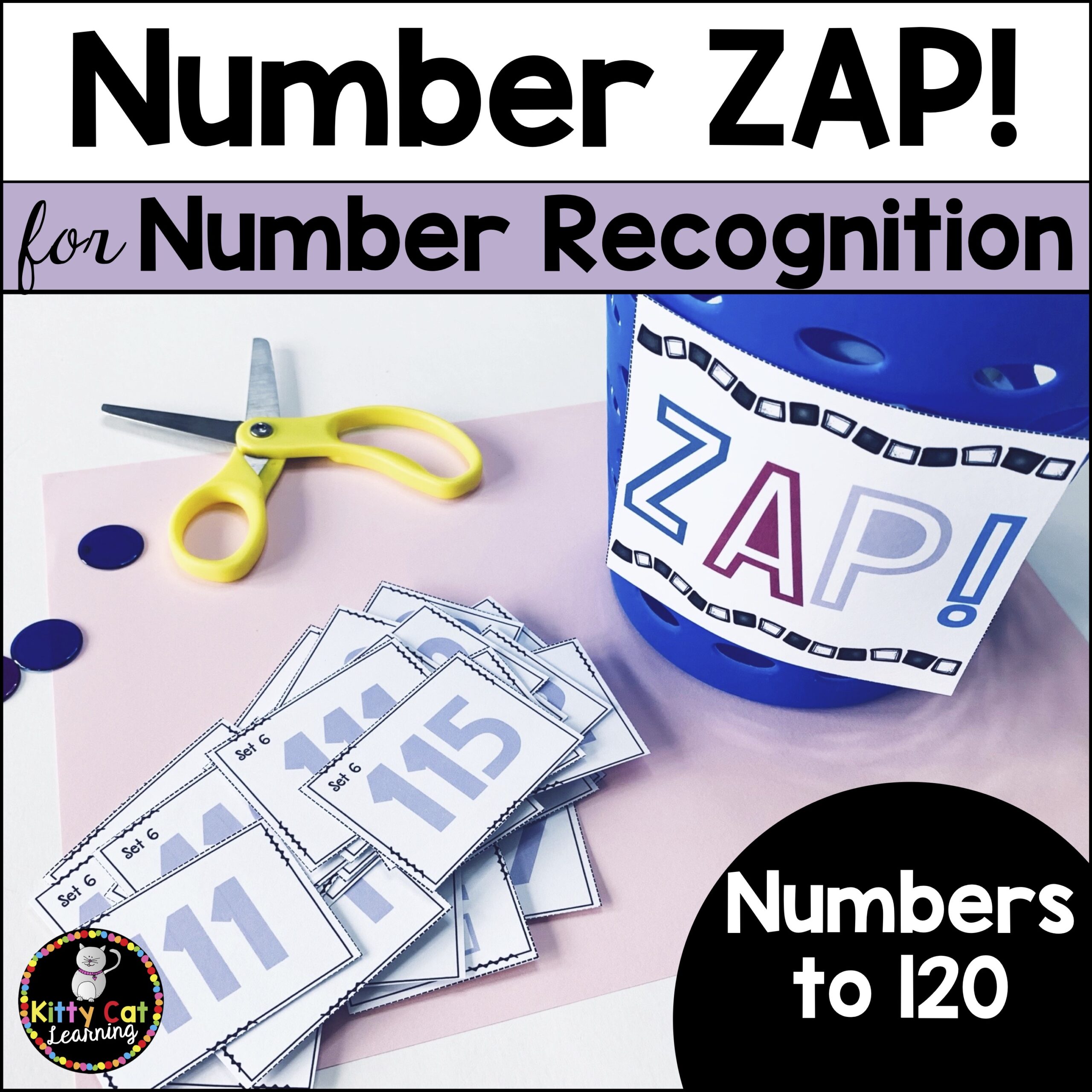 Number Recognition Game for Numbers to 120 - Number Zap! - Numbers 1 ...