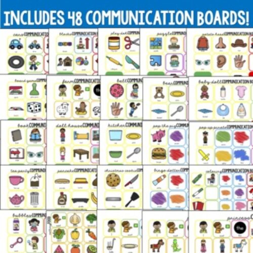 Communication Boards for Speech and Language Therapy - Classful