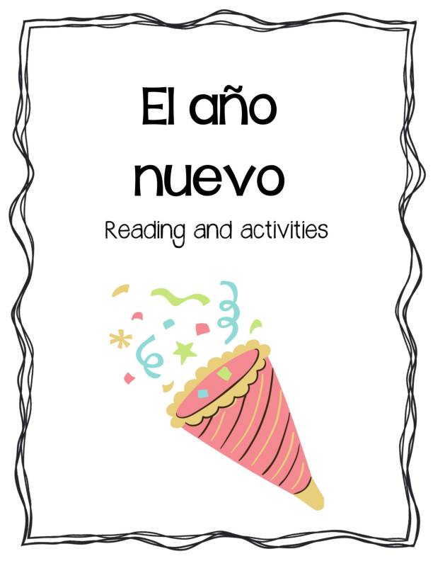 El Año Nuevo y la Nochebuena- New Year's Reading and Activities - Classful