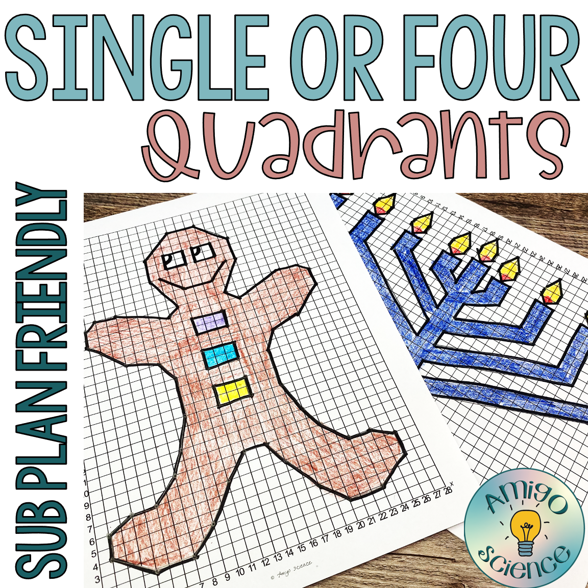 Holiday | Christmas | Hanukkah | Differentiated Graphing Mystery ...
