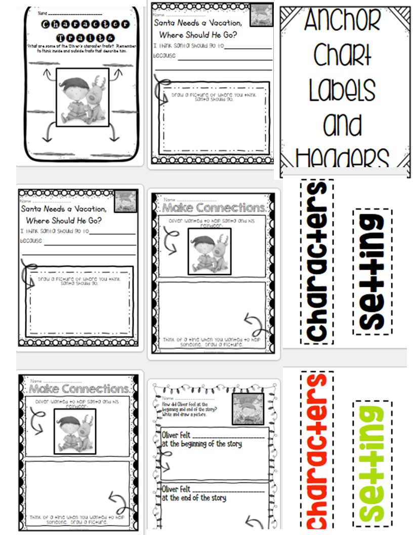 The Littlest Elf Book Companion and Activities - Classful