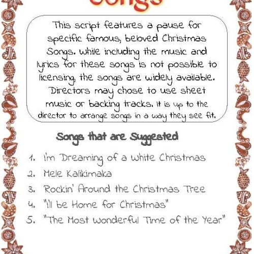 Short Christmas Play, Skit, Performance, Concert Tropical Christmas ...