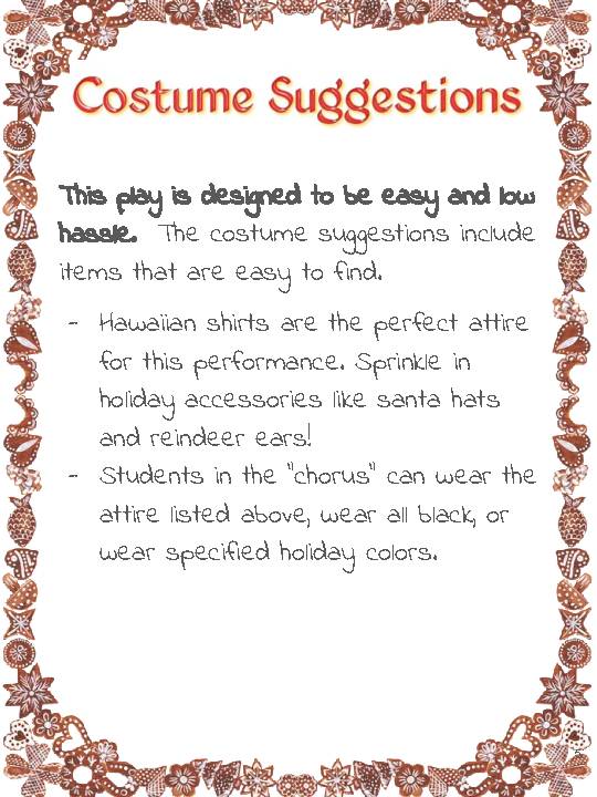 Short Christmas Play, Skit, Performance, Concert Tropical Christmas ...