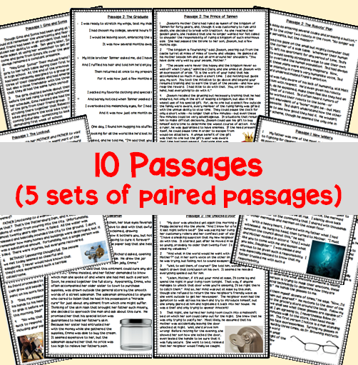 RL.6.9 - Compare and Contrast Literary Genres - Classful