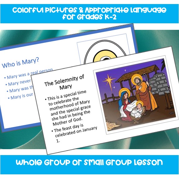 Who is Mother Mary? Presentation for Younger Children - Classful