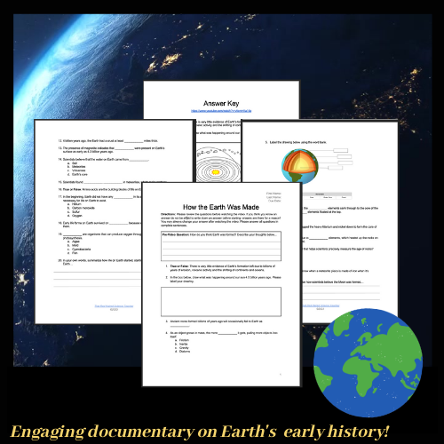 How the Earth Was Made- History Channel Video Sheet - Classful