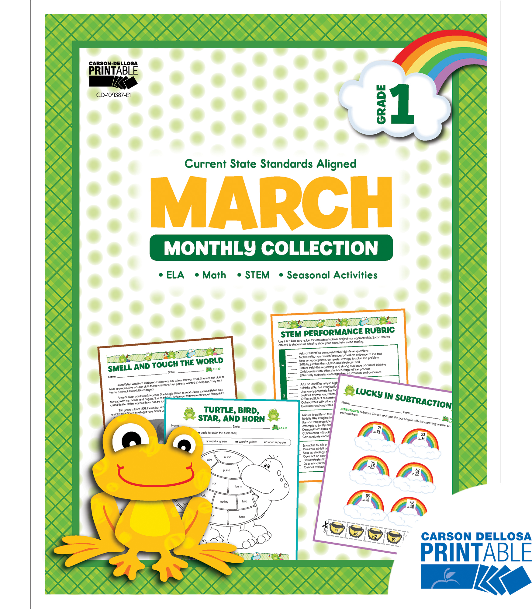 March Monthly Collection, Grade 1 - Classful