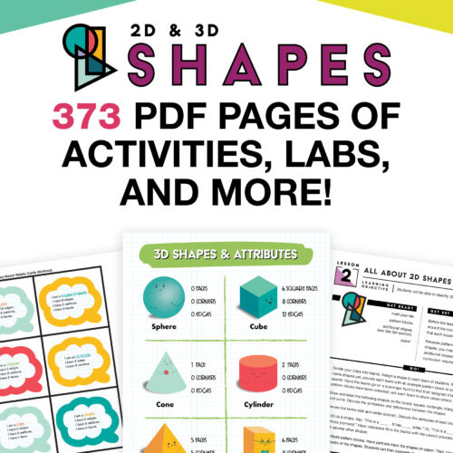 In A Flash- 2D & 3D Shapes Digital Instructional Resources 109577-E1 ...