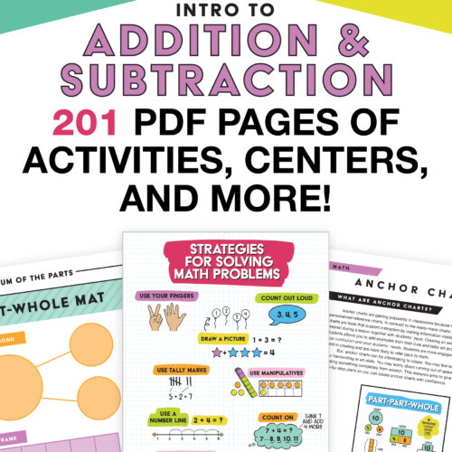 In A Flash- Intro to Addition & Subtraction Digital Instructional ...