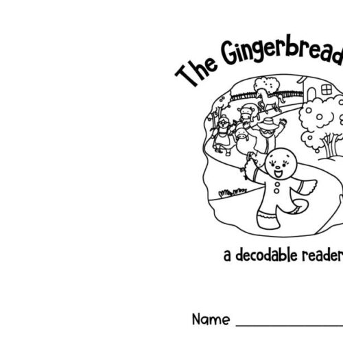 Gingerbread Man Decodable Book - Classful