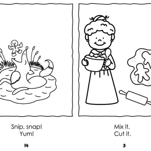 Gingerbread Man Decodable Book - Classful