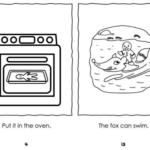 Gingerbread Man Decodable Book - Classful