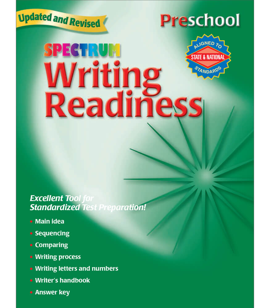 Writing Readiness, Grade PK 704067-EB - Classful